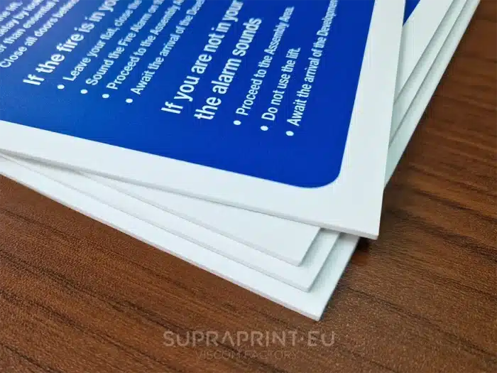 PVC Rigide | Impression grand format sur pvc dur panneaux